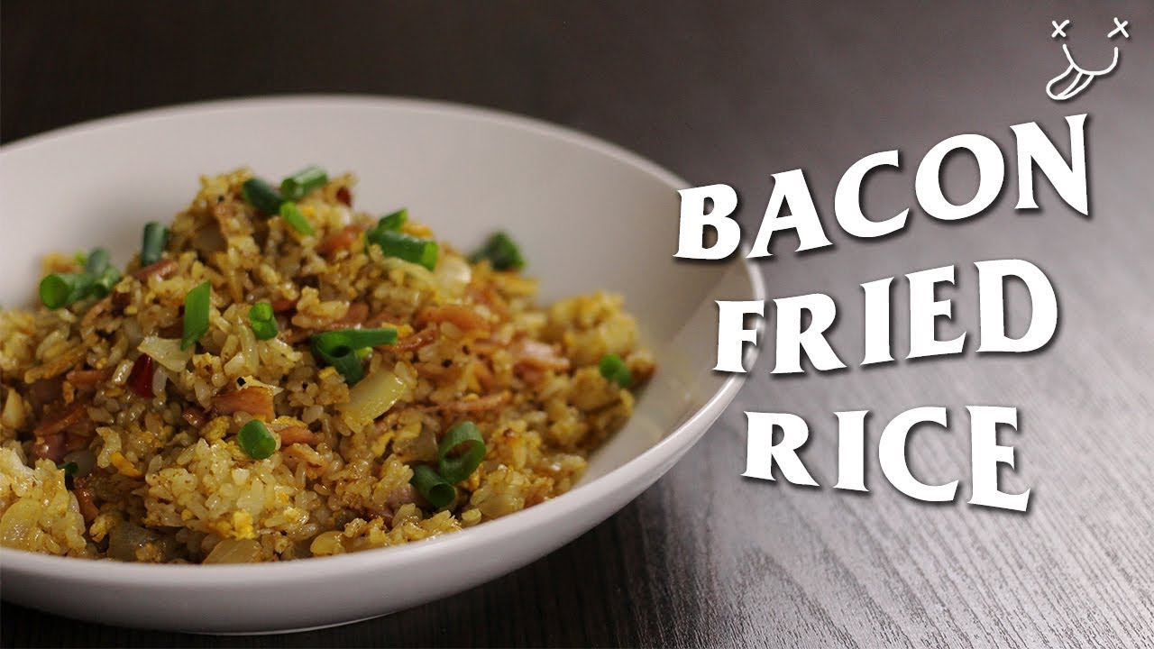 Bacon Fried Rice | Lazy cooking warrior - YouTube