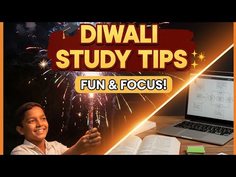 Five study tips in diwali vacation with fun focus 😲 #study - YouTube