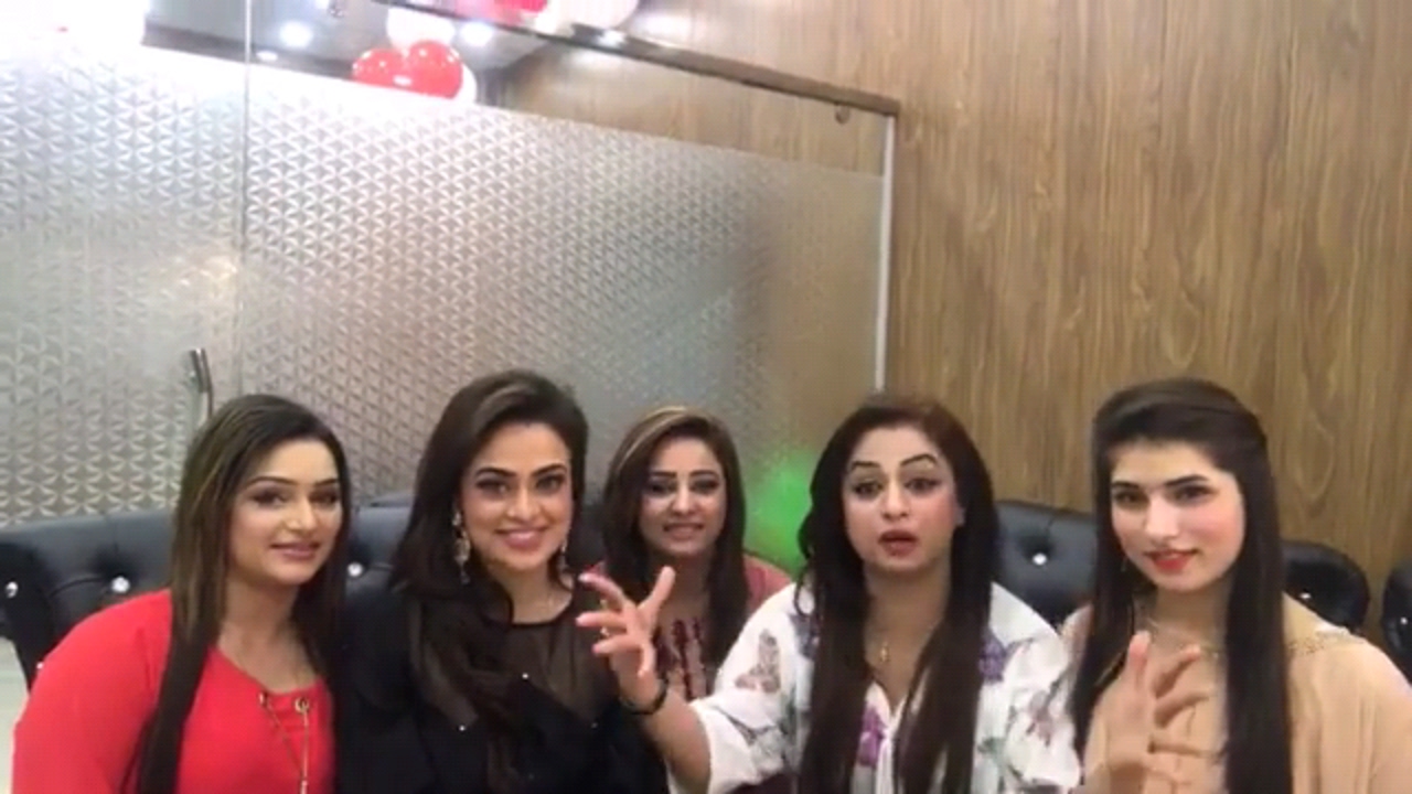 Sobia Khan Beauty Salon Celebration| Sobia Khan | Sidra Noor | Nida ...