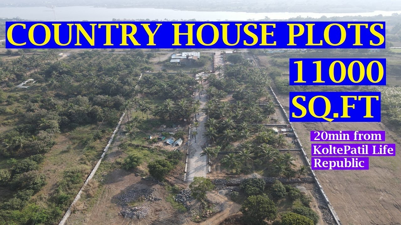 Farm House Plots 11000 SQ.FT Area fo Sale near Kasarsai Dam Marunji ...