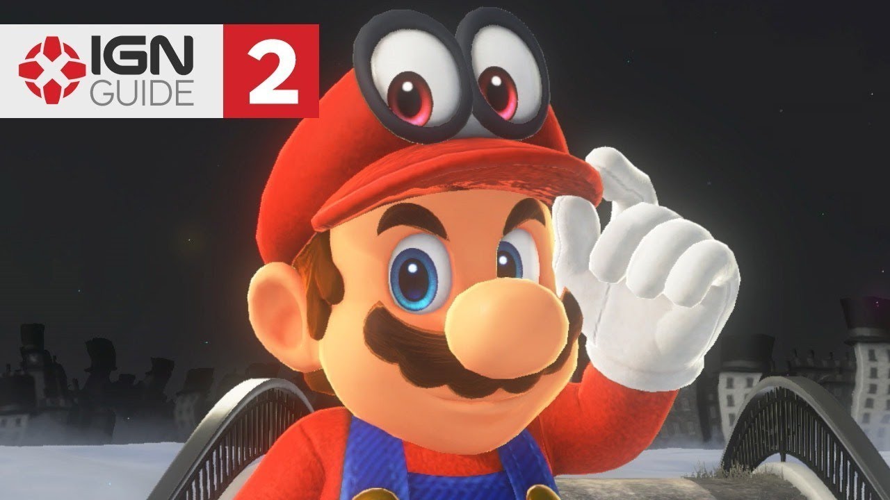 Super Mario Odyssey Walkthrough - Our First Power Moon (Part 2) - YouTube
