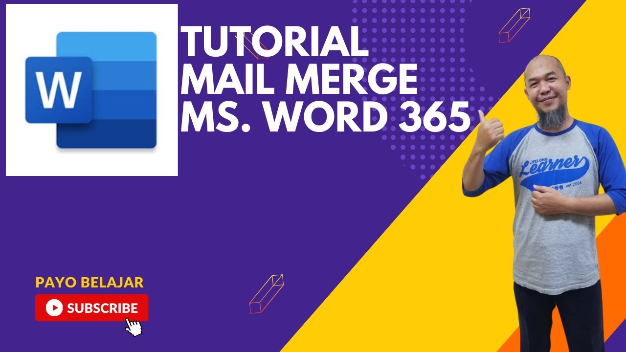 CARA MUDAH MENGGUNAKAN MAIL MERGE WORD 365 MEMBUAT SURAT MASSAL YouTube CARA MUDAH MENGGUNAKAN MAIL MERGE WORD 365 MEMBUAT SURAT MASSAL YouTube