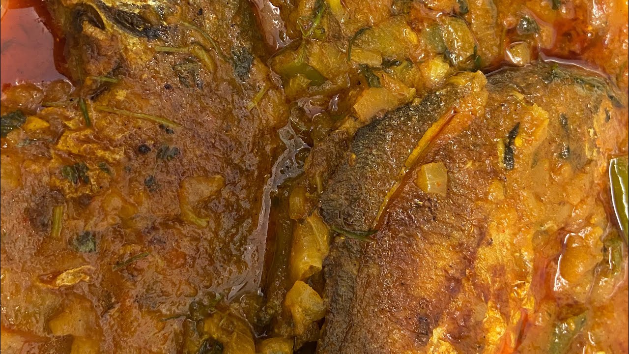 Pomfret fish curry recipe | rupchanda bhuna recipe | rupchanda macher ...