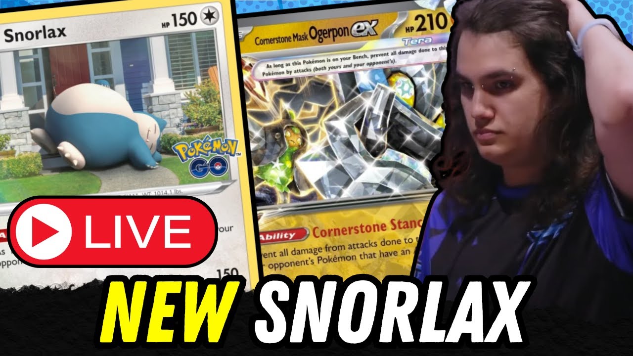 Snorlax Control with Cyrus Davis Pokemon TCG Live Gameplay - YouTube