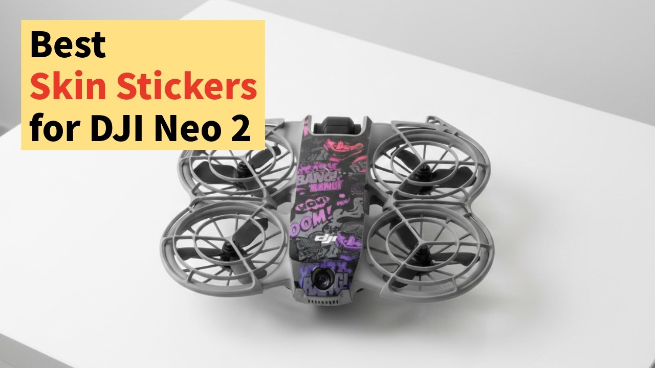 The Best Skin Stickers for DJI Neo 2 - YouTube