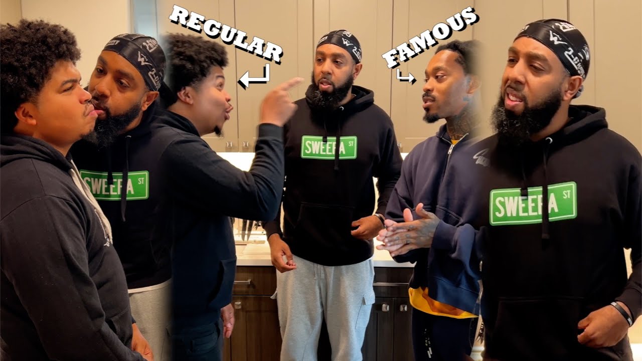 Introducing Your REGULAR Friend to Your FAMOUS Friends - YouTube