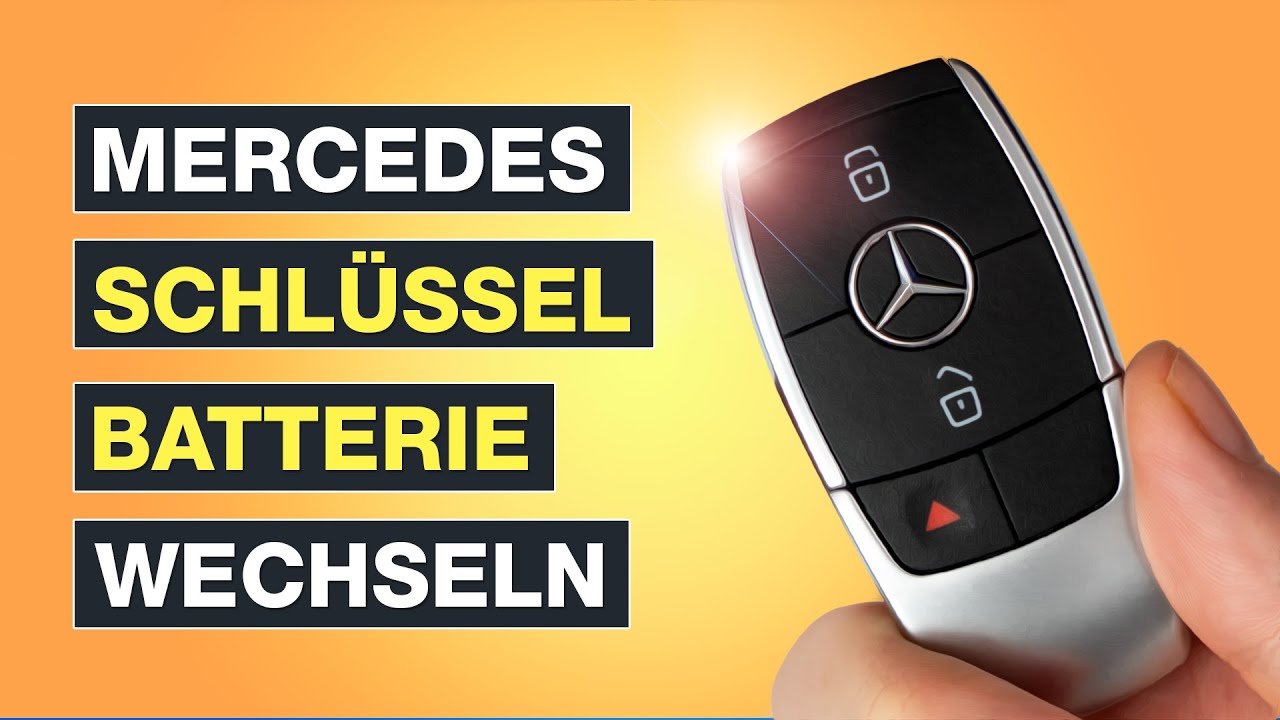 Die Schlüsselbatterie Bei Einen Mercedes B-Klasse Sprinter – QIZR
