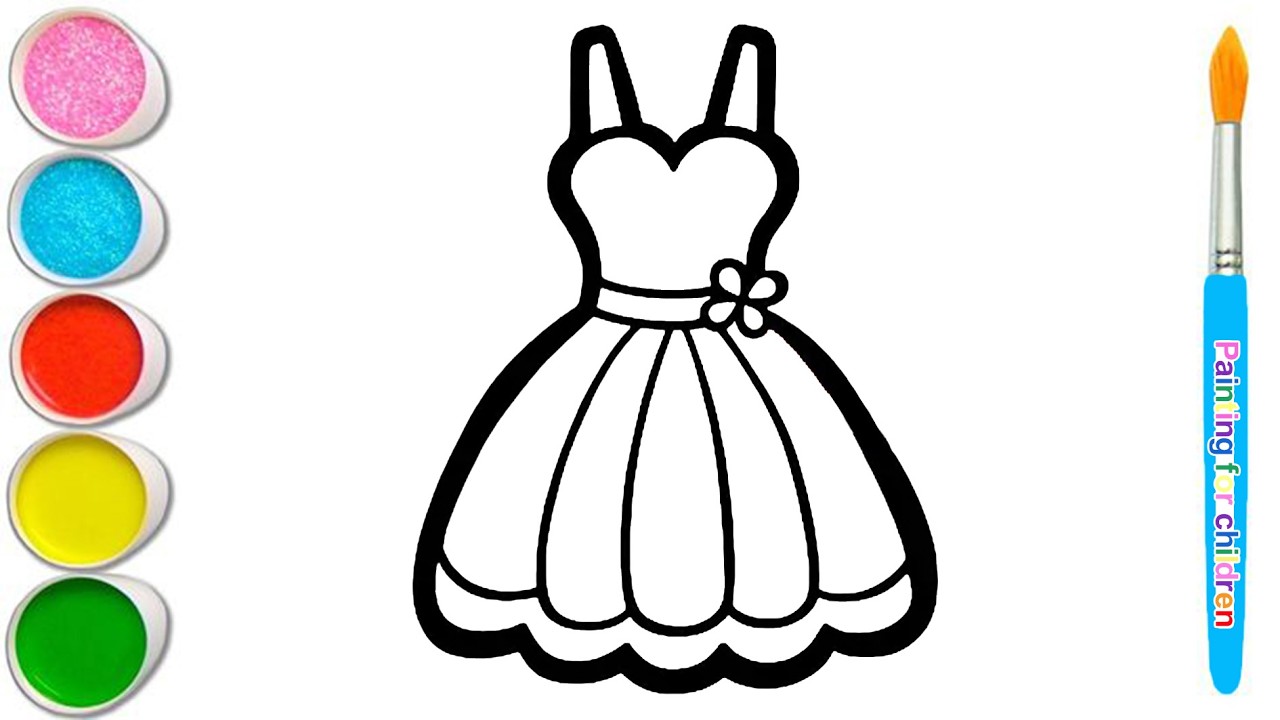How to Draw a Stunning Ball Gown in 5 Easy Steps! (For Beginners ...