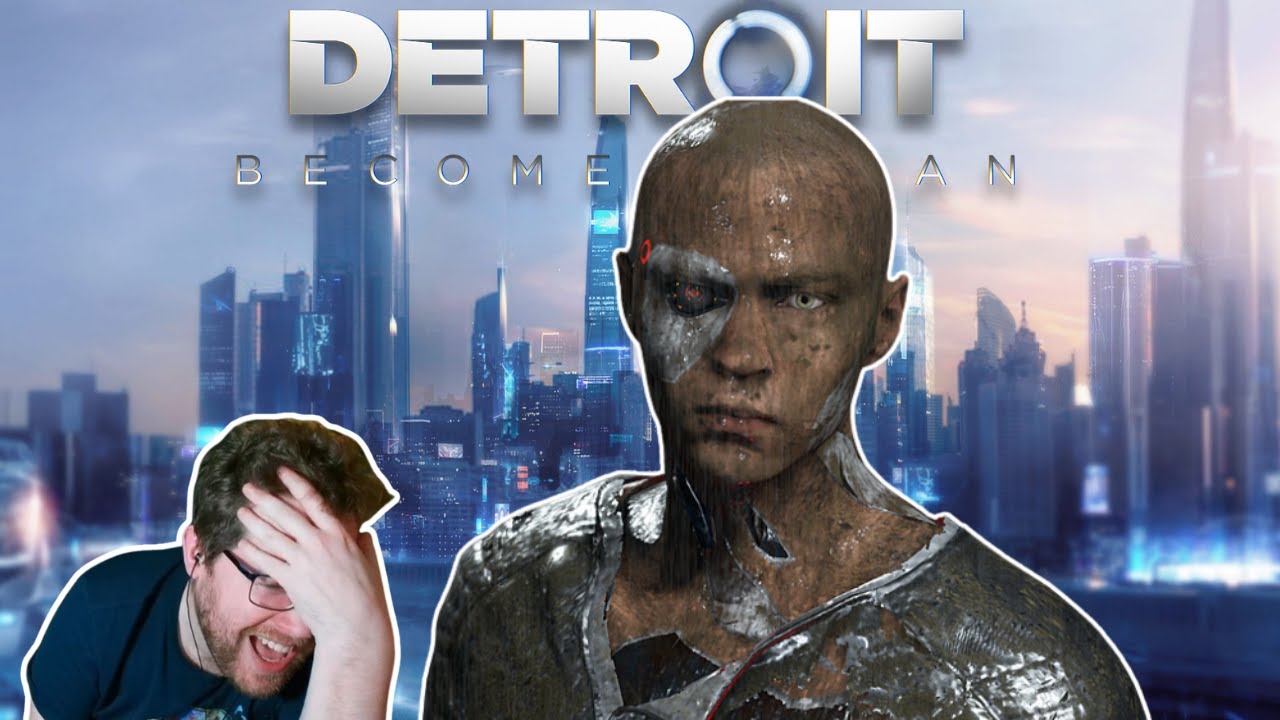 MARKUS BECOMES HUMAN!? - Detroit Become Human First Playthrough 4 - YouTube