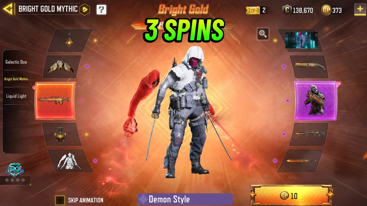 I got all the Best Rewards in 3 Spins Mythic FFAR-1 CODM - Season 5 Cod ...