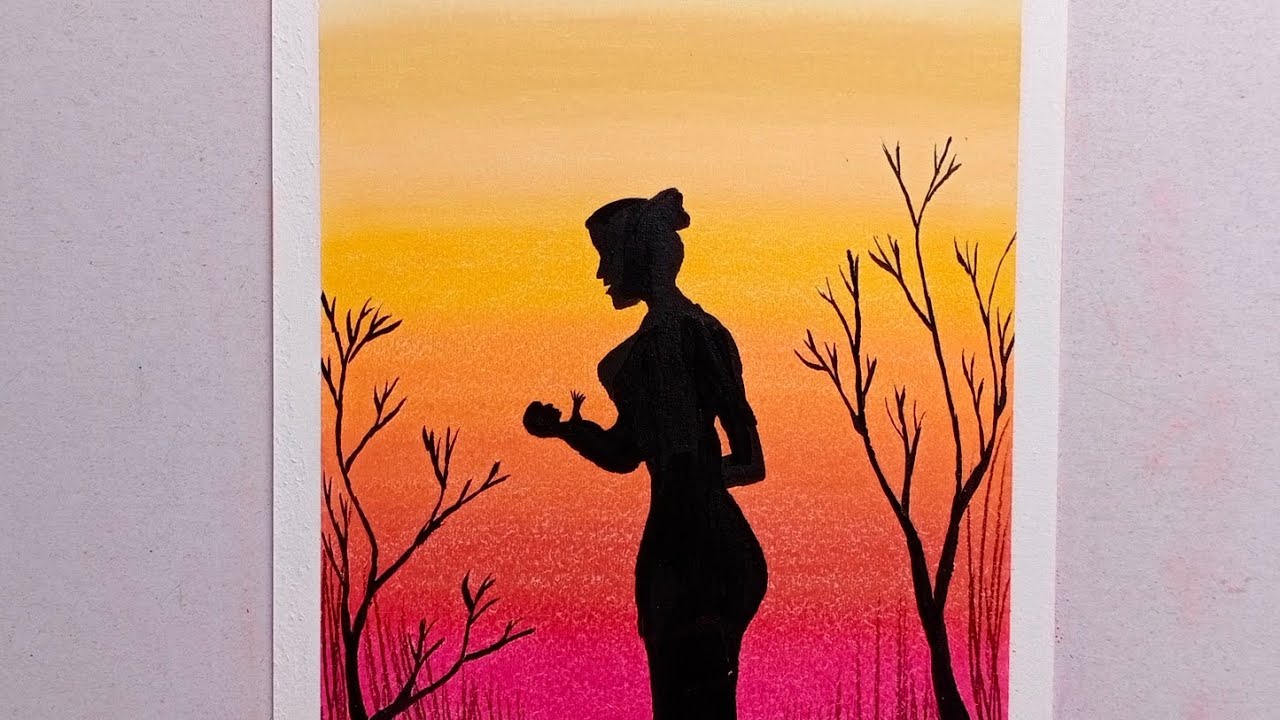 Mother and baby drawing Easy Easy drawing of mother How To draw a cute ...