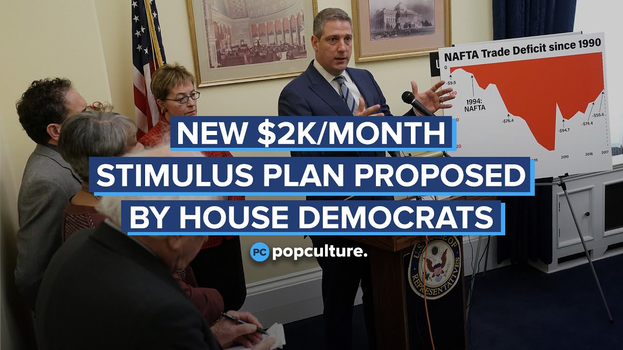 New Stimulus Check Plan Would Pay Americans $2,000 a Month During ...