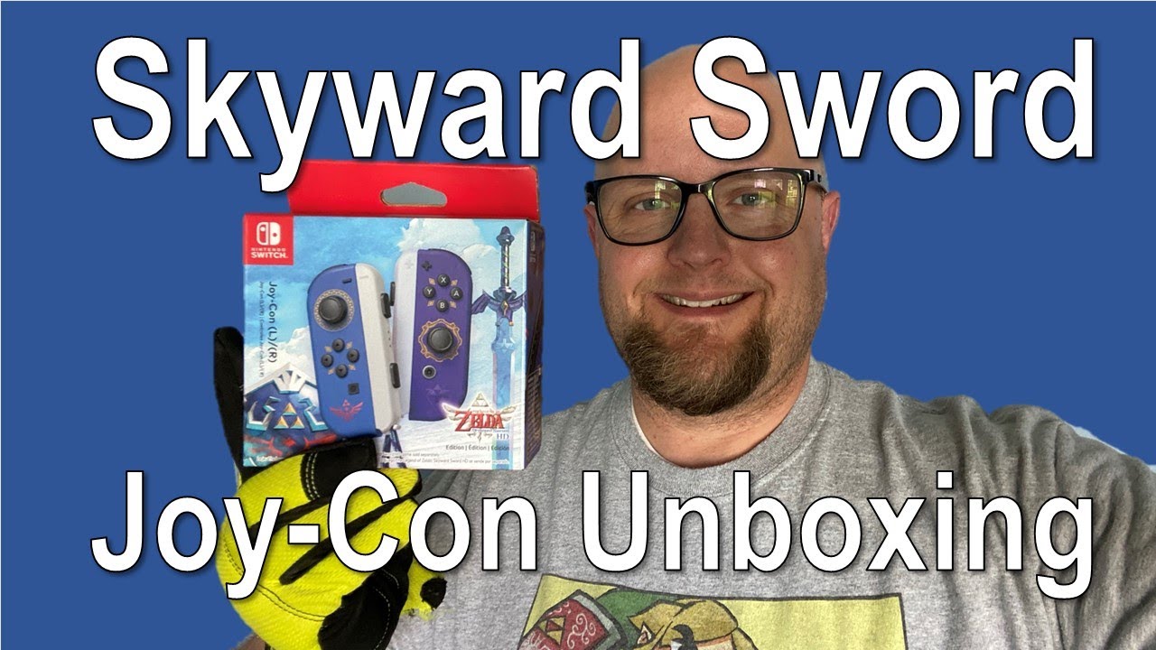 Zelda Joy Con Unboxing - Skyward Sword - YouTube