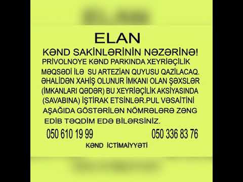 Privolnoye kənd xatirə parkında xeyriyyəçilik məqsədilə qazılan su artezian quyusu.Allah qəbul etsin