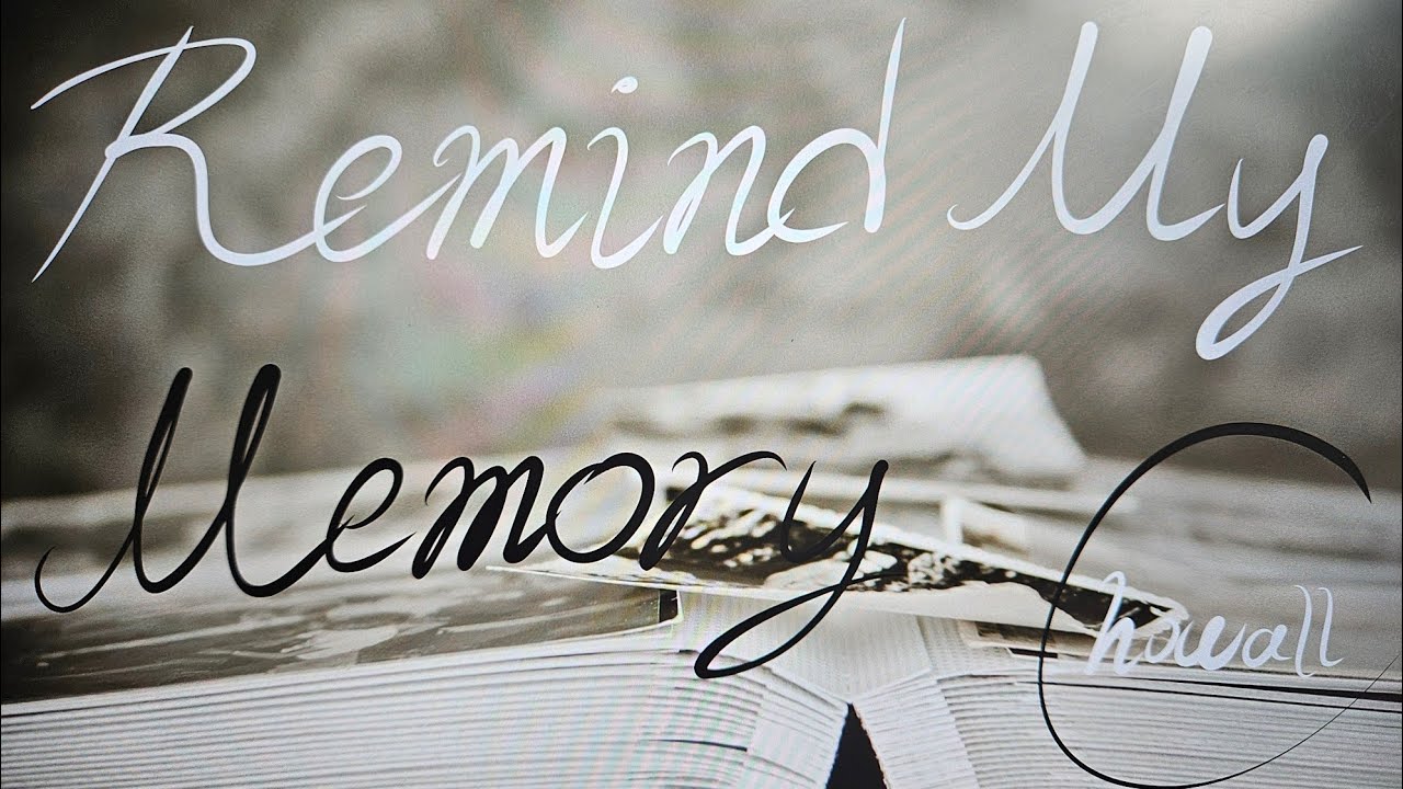 행복했던 추억을 회상하며 / Remind My Memory By Chowall - YouTube