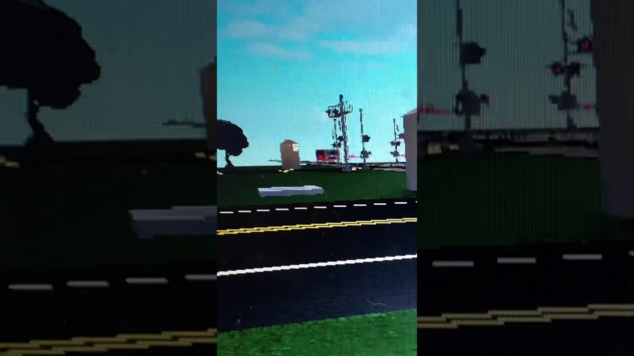 ROBLOX railroad crossing (1) - YouTube