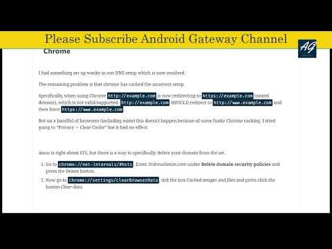 How to stop an automatic redirect from “http” to “https” in Chrome ...
