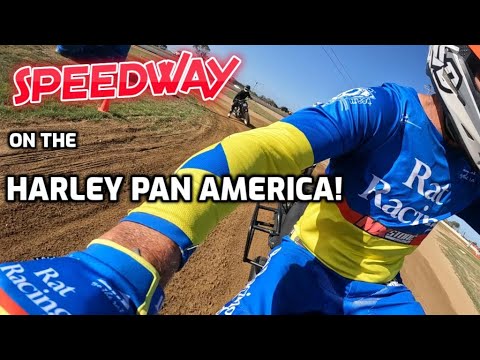 SPEEDWAY on the Harley Davidson Pan America - YouTube