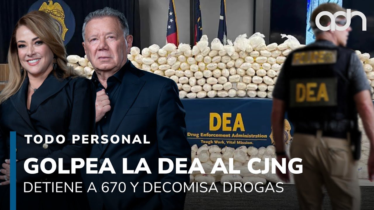 En un operativo especial la DEA detiene 645 personas del CJNG I Todo ...