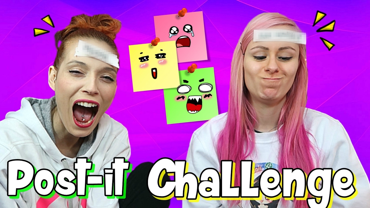 Post it Challenge con Sabri! Divertentissima xD - YouTube