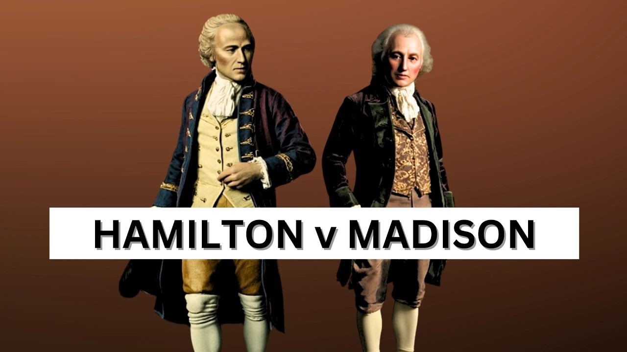 Hamilton vs Madison: Epic Founding Feud! Podcast - YouTube