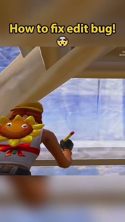 How To Fix Edit Bug! 🤯#fortnite #tiktok #shorts - YouTube