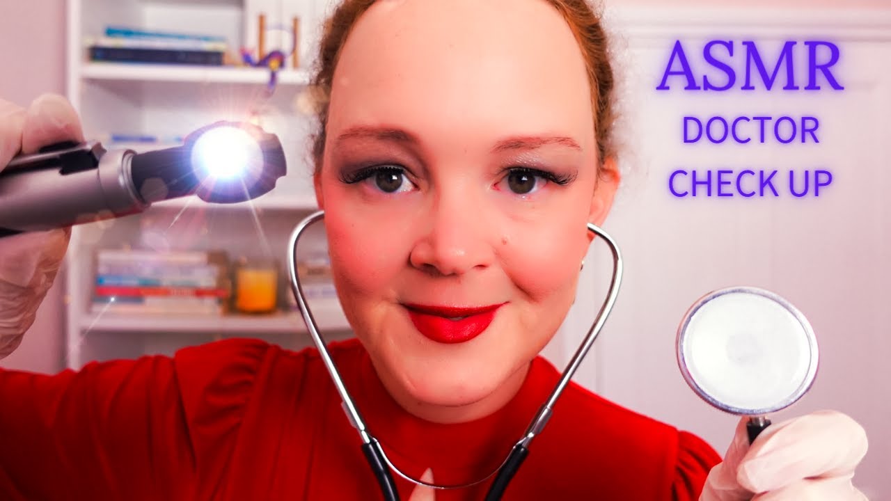ASMR | Annual Doctor Check Up Role Play | Ear Cleaning, Soft Spoken, Personal Attention - YouTube