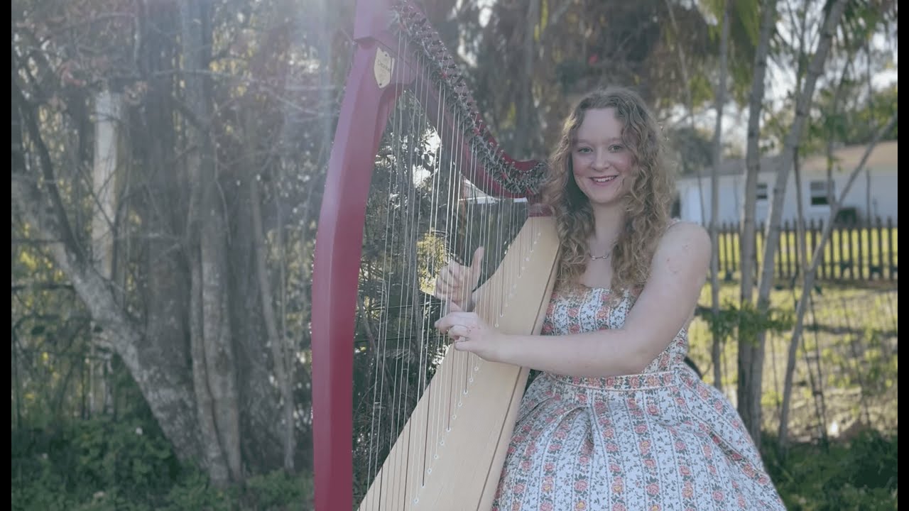 The Spanish Lady - Harp and Voice - Irish Music #irishmusic # ...