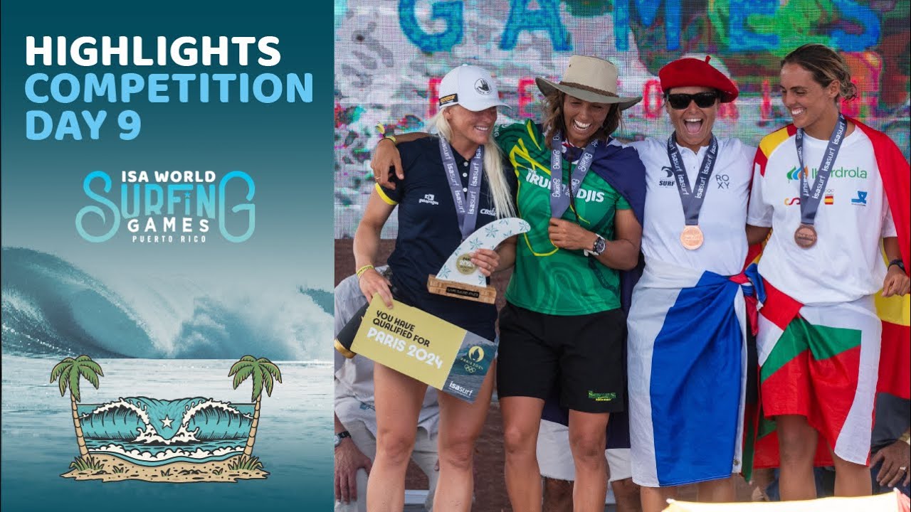 Highlights - Competition Day 9 - 2024 ISA World Surfing Games - YouTube