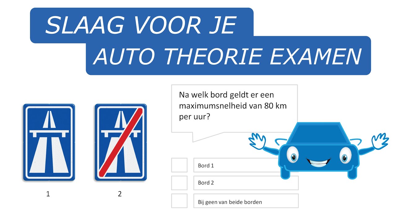 Auto theorie examen januari 2023 - YouTube