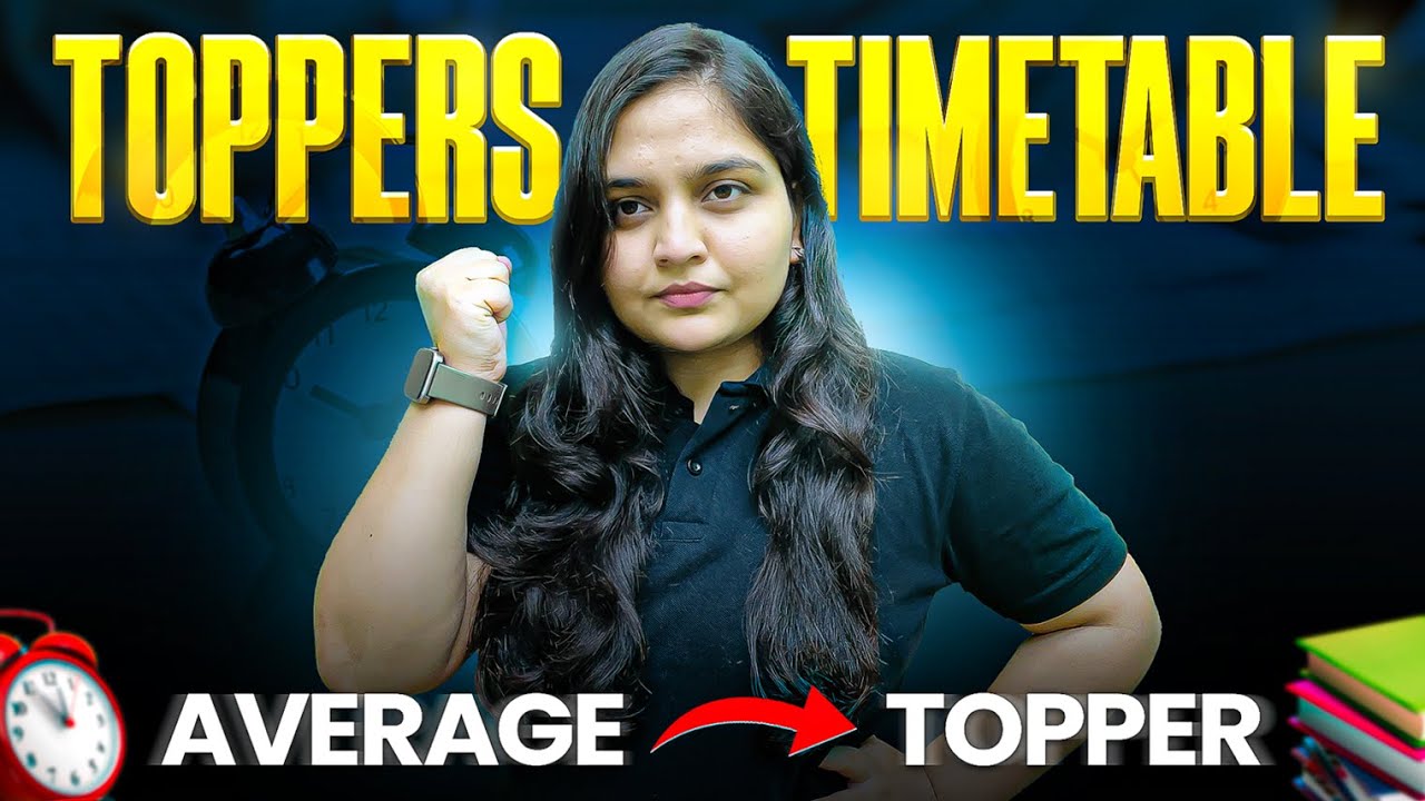 Topper's Timetable to crack Boards 2024 Exams | Class 12 | Boards 2024 ...