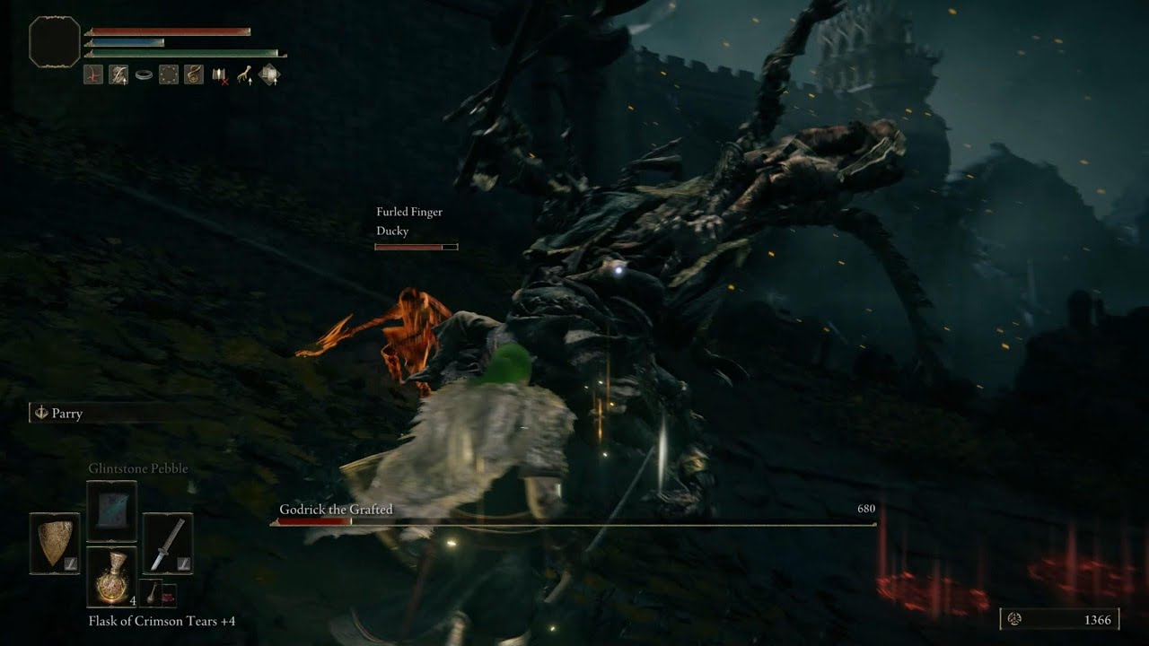 we skipped godrick's second phase - YouTube
