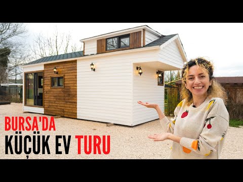 Bursa'da 24 m² Minimal Modern Küçük Ev Turu - Tiny House Türkiye