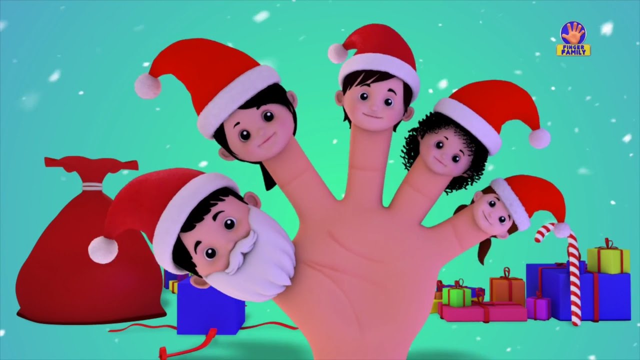 Santa Claus Finger Family | Nursery Rhymes | Kids Songs | Baby Videos ...