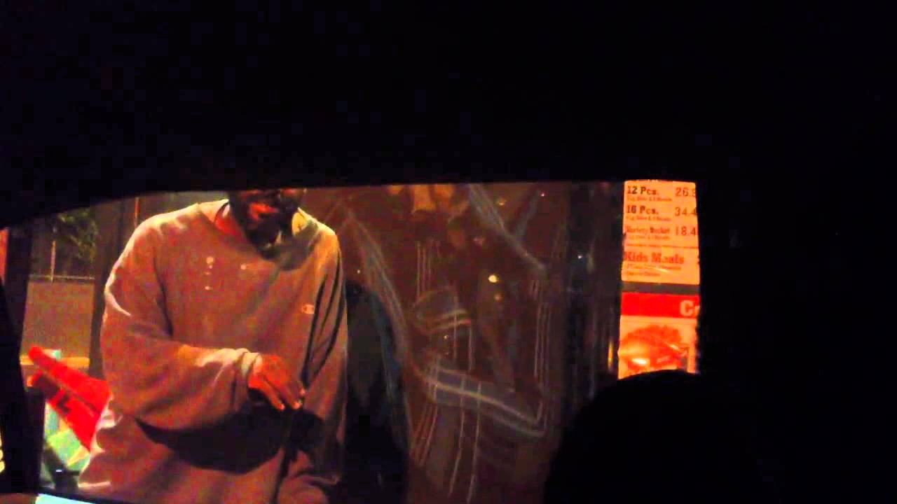 Taco bell drive through homeless man - YouTube
