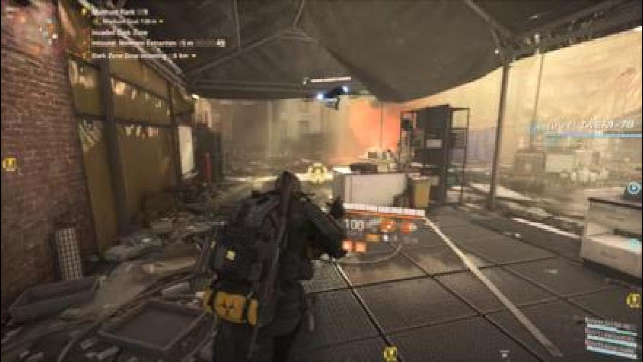 Daily Dark Zone Team Gameplay - Division 2 Tanky PVP LMG Build - YouTube