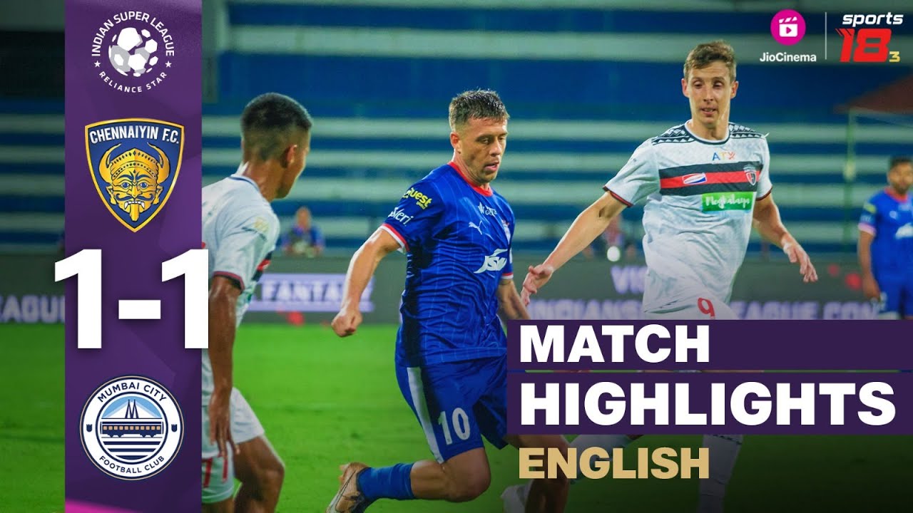 Match Highlights | CFC v MCFC | English | #ISL | JioCinema & Sports18 ...