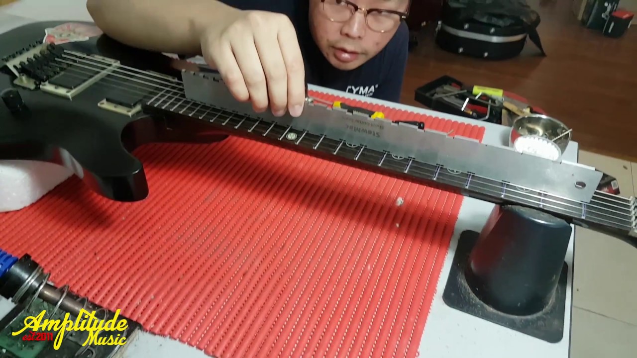 How To Do Full Guitar Set Up - How We Do Full Setup On A Guitar By ...