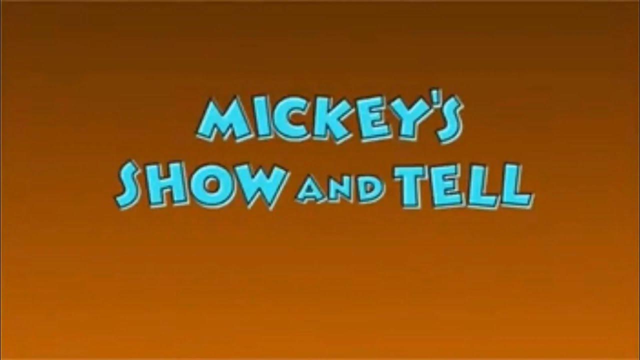 Mickeys Show And Tell Oh Toodles And Mystery Mouseketool In Inverted Colors Youtube