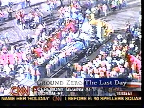 Ground Zero: The Last Day (Partial), CNN, May 30, 2002 - YouTube