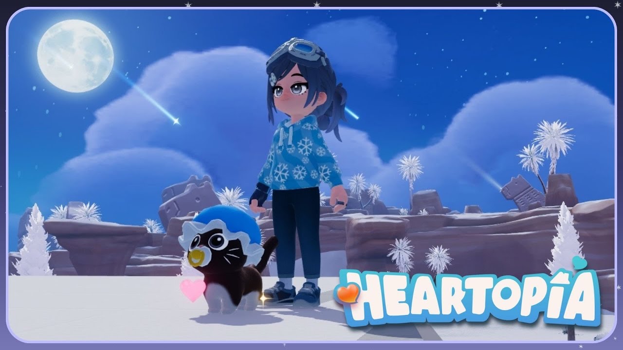 🐺 【HEARTOPIA】 Meteor Shower and Winter Concert let's goooo - YouTube