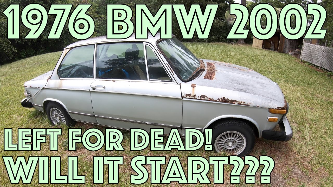 WILL IT START?!? Iconic BMW 2002 Rescued From the Dead - Abandoned for ...