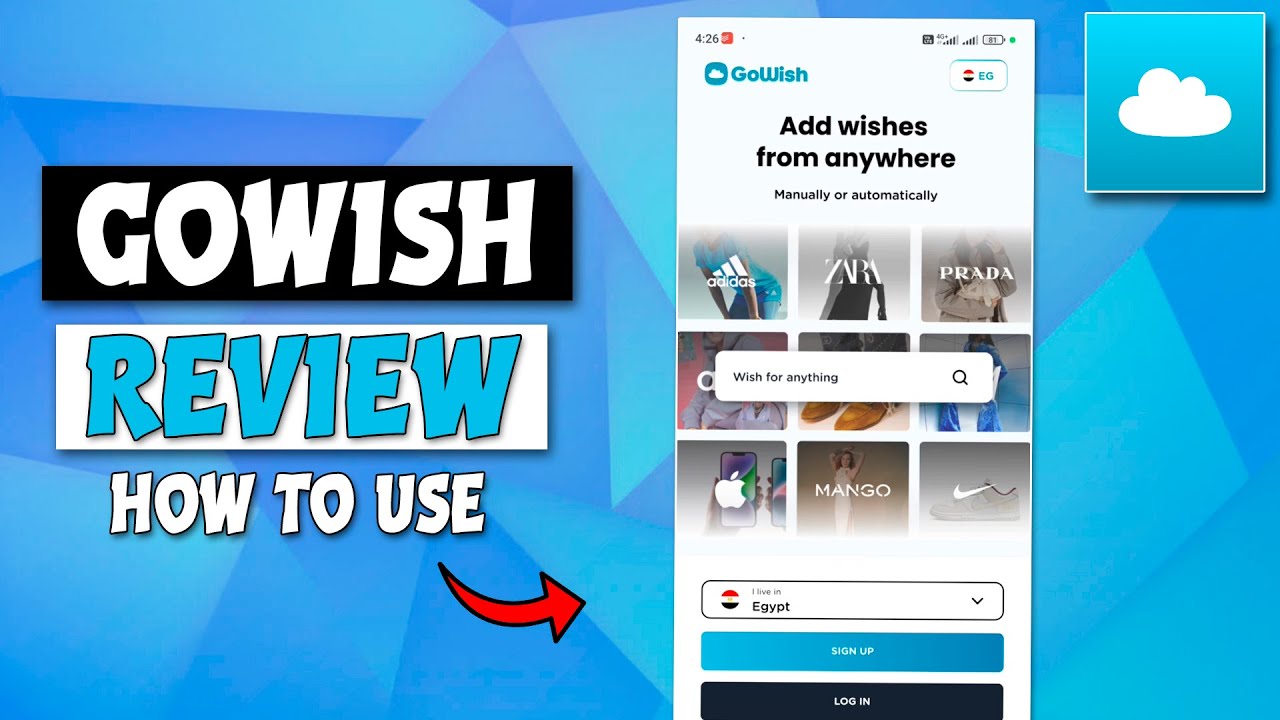 GoWish App Review - How To Use - YouTube