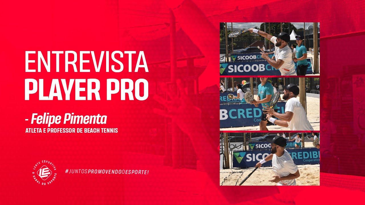 Entrevista com Felipe Pimenta atleta profissional de Beach Tennis - YouTube