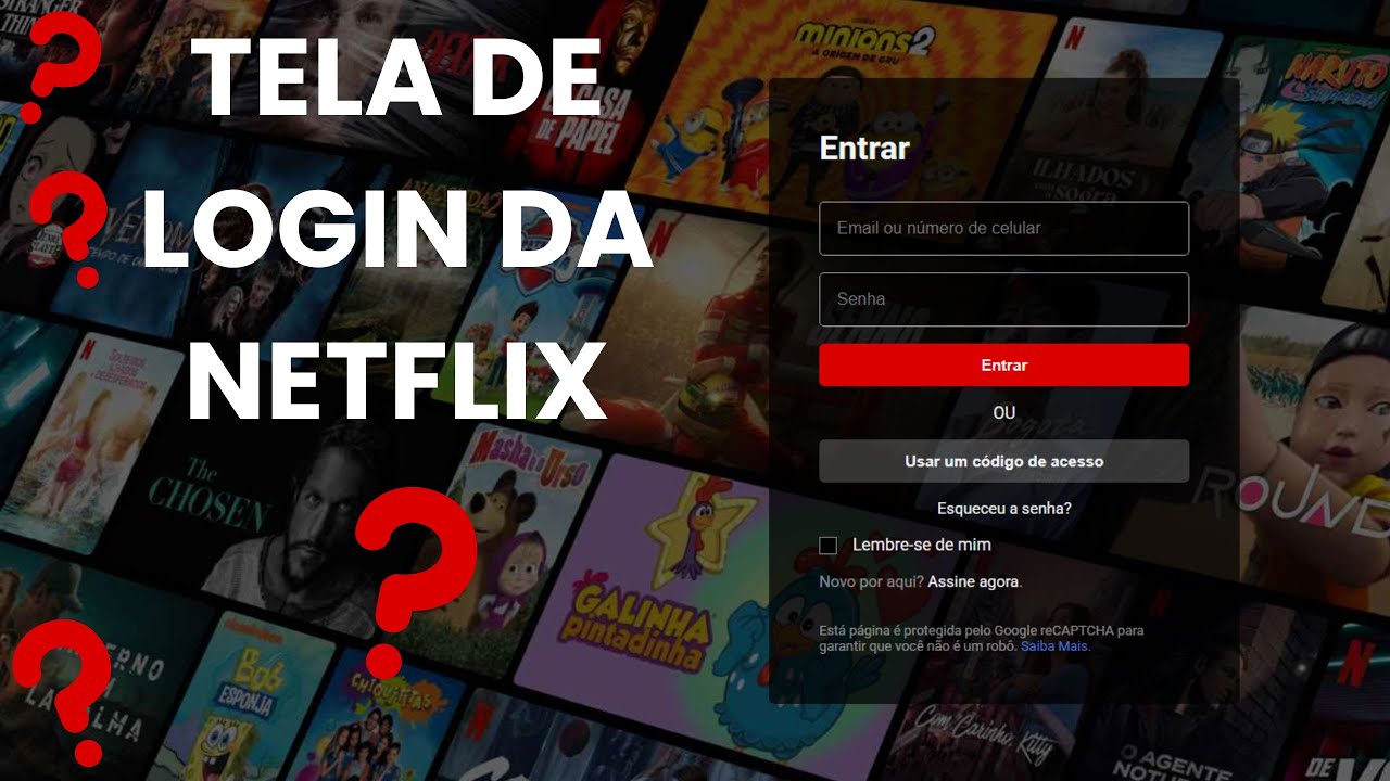 Tela de Login da Netflix | HTML + CSS na prática - YouTube