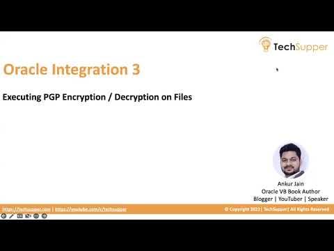 Executing PGP Encryption Decryption on Files - YouTube
