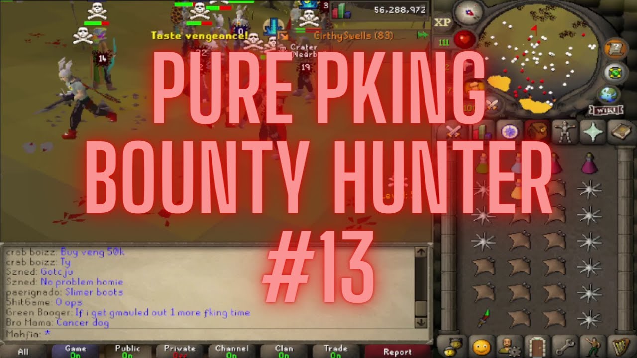 Best Osrs Bounty hunter Pure Pking #13 - YouTube