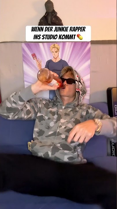 Wenn der Junkie Rapper ins Studio kommt 💊💔🩹 #deutschrap #studio #deep - YouTube