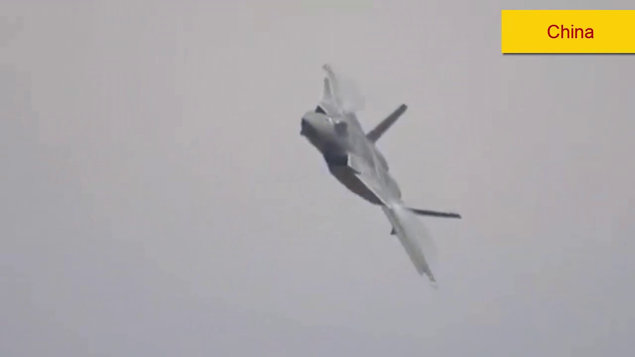 Chinese 5th Generation Fighter Jet J 20 Most Shocking Stunt - YouTube