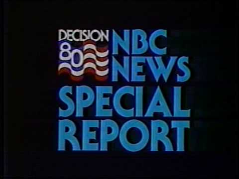NBC NEWS SPECIAL REPORT ( DECISION 80 ) - YouTube